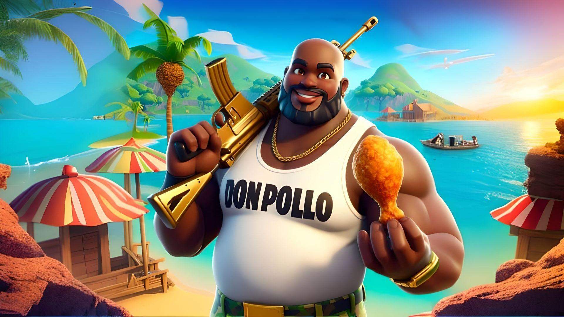  DON POLLO ZONE WARS Fortnite Creative Map Code Dropnite