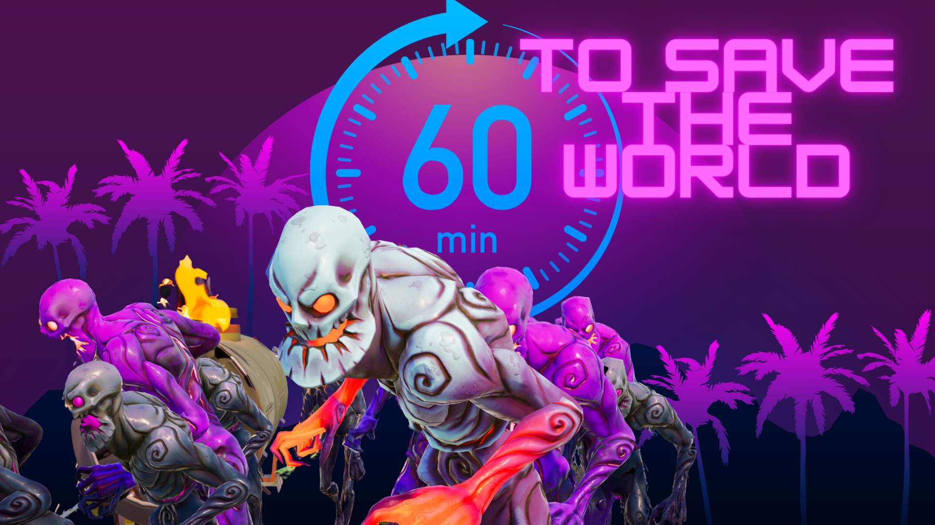 60 Minutes To Save The World Fortnite Creative Map Code Dropnite