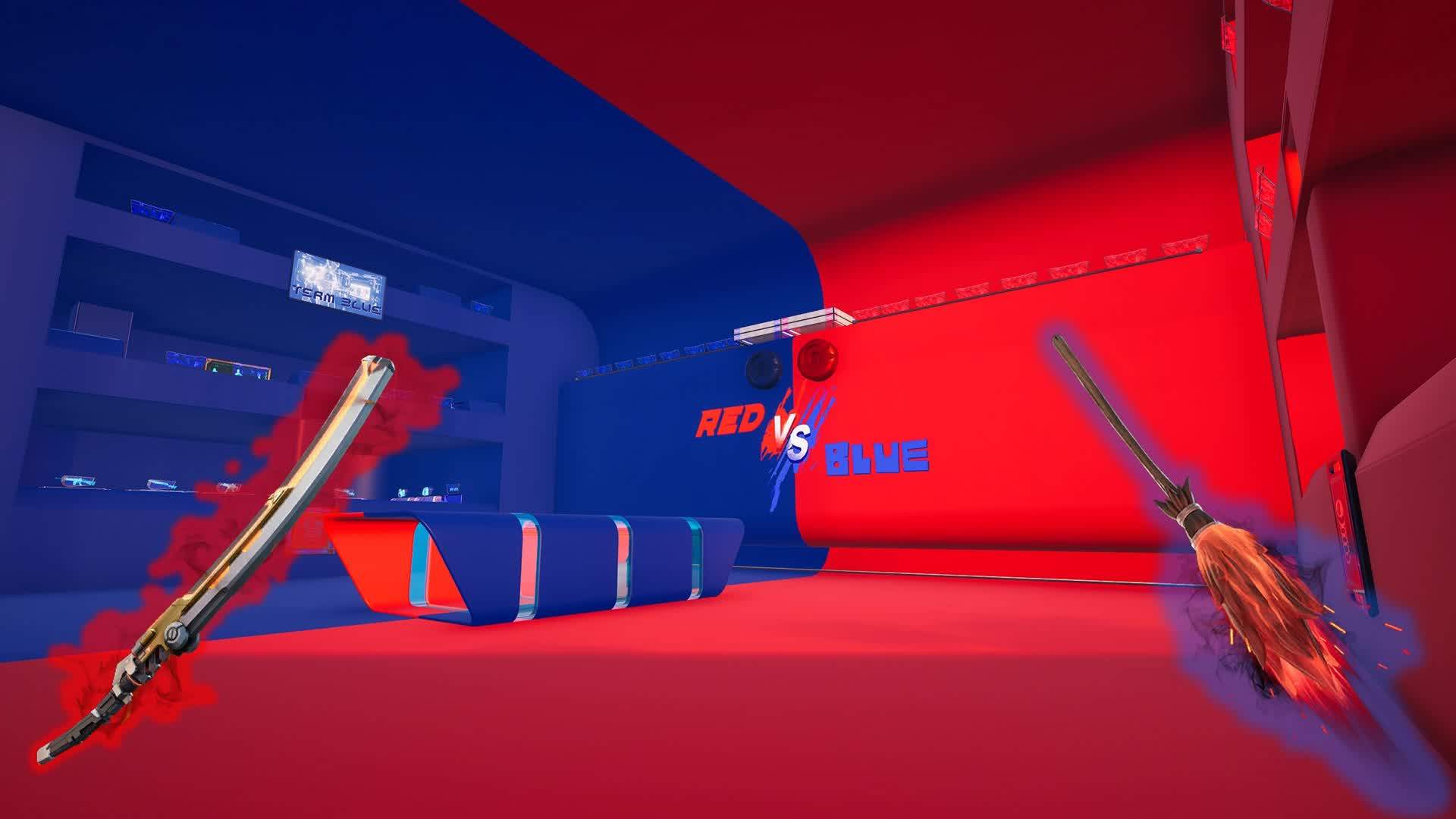  RED VS BLUE Fortnite Creative Map Code Dropnite