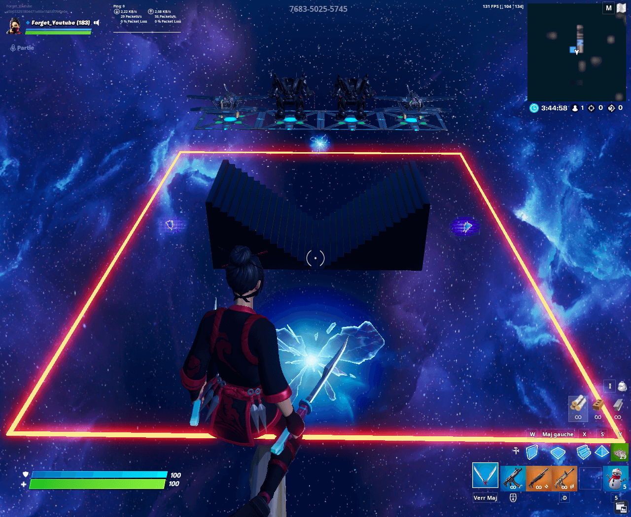 BUILD FIGHT MAP 1V1 STRETCHED RESOLUTION Fortnite Creative Map Code