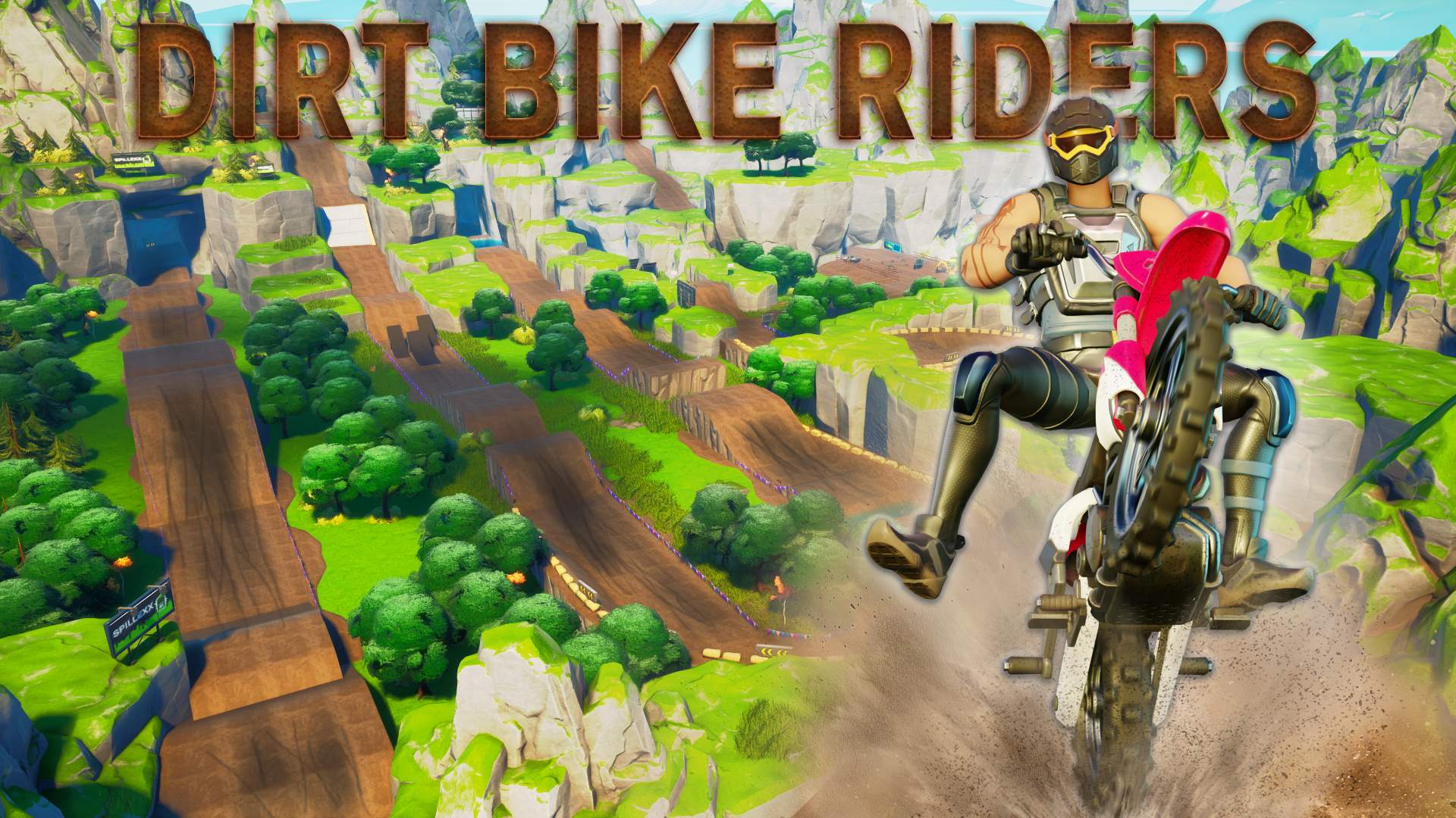 Dirt Bike Riders Fortnite Creative Map Code Dropnite