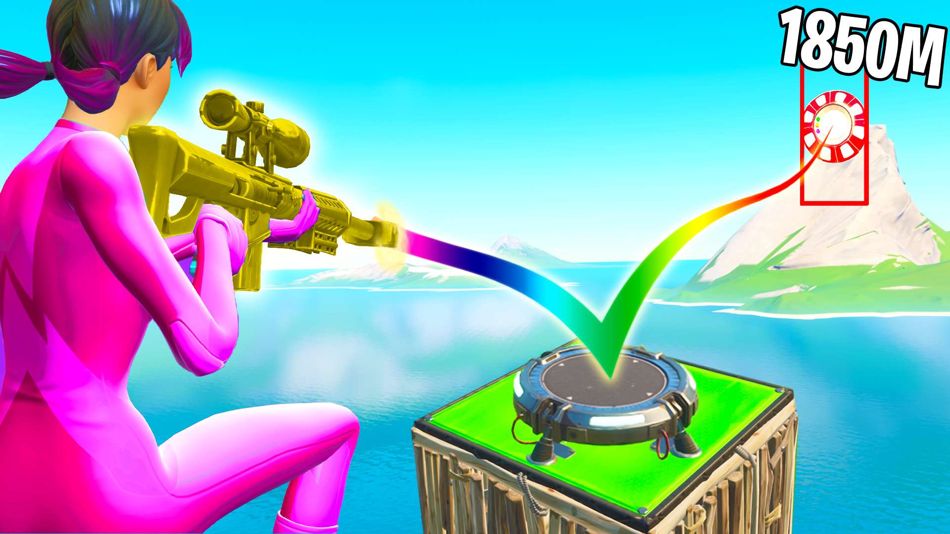 FAZE KAZ TRICKSHOT COURSE 4.0 - Fortnite Creative Map Code - Dropnite